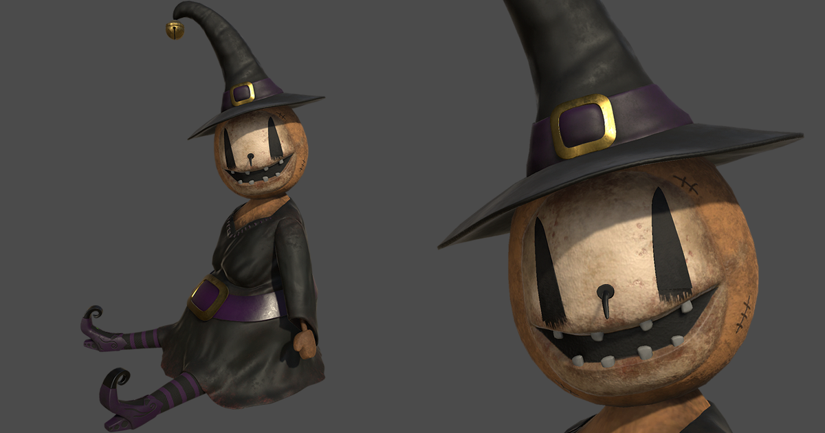 Haunted Halloween Doll | 3D Characters | Unity Asset Store
