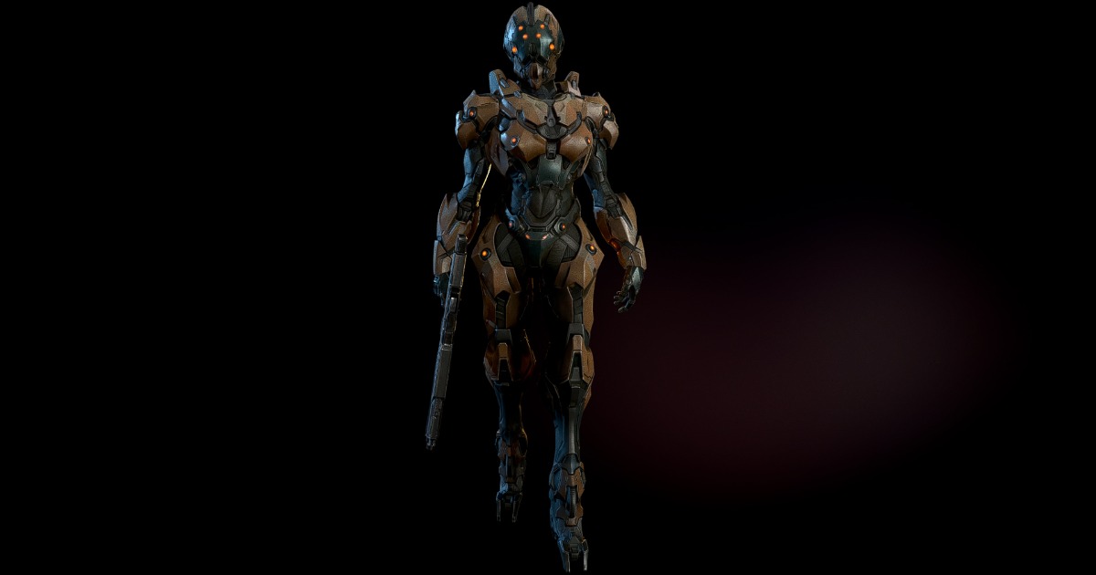 Cyborg Girl 06 | Characters | Unity Asset Store