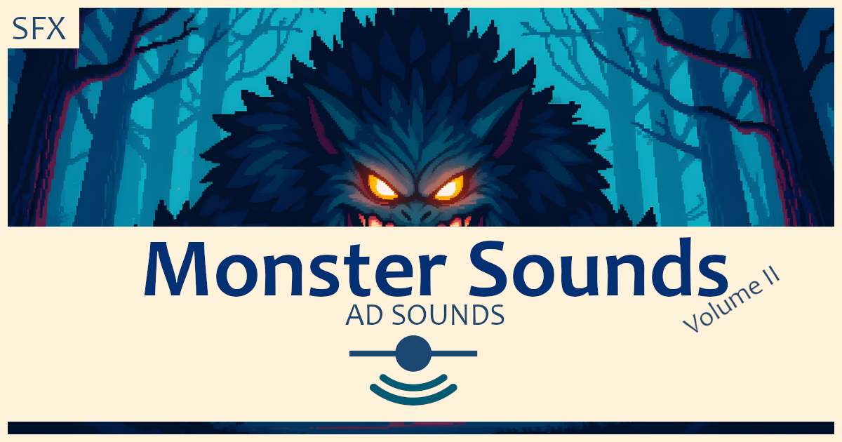 Monster Sounds - Volume II | Audio Sound FX | Unity Asset Store