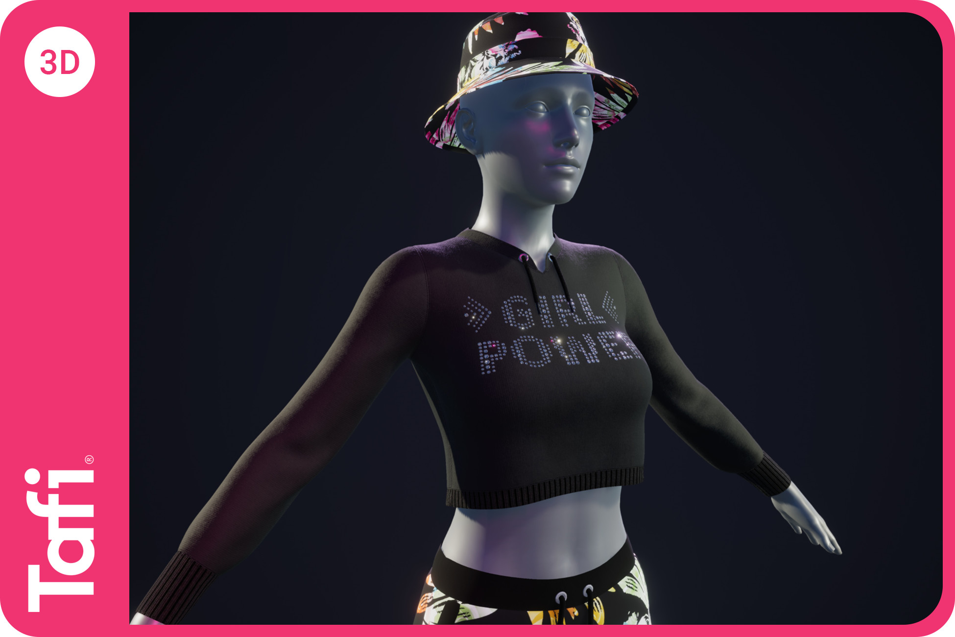 Body Pop Outfit Female from Tafi | 3D Clothing | Unity Asset Store