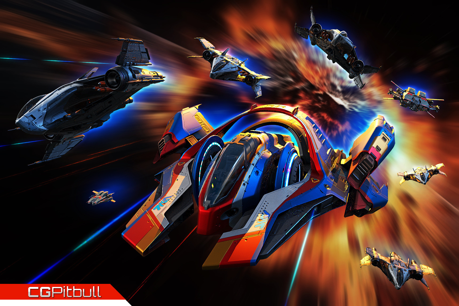 Spaceships Vol_25 | 3D Space | Unity Asset Store