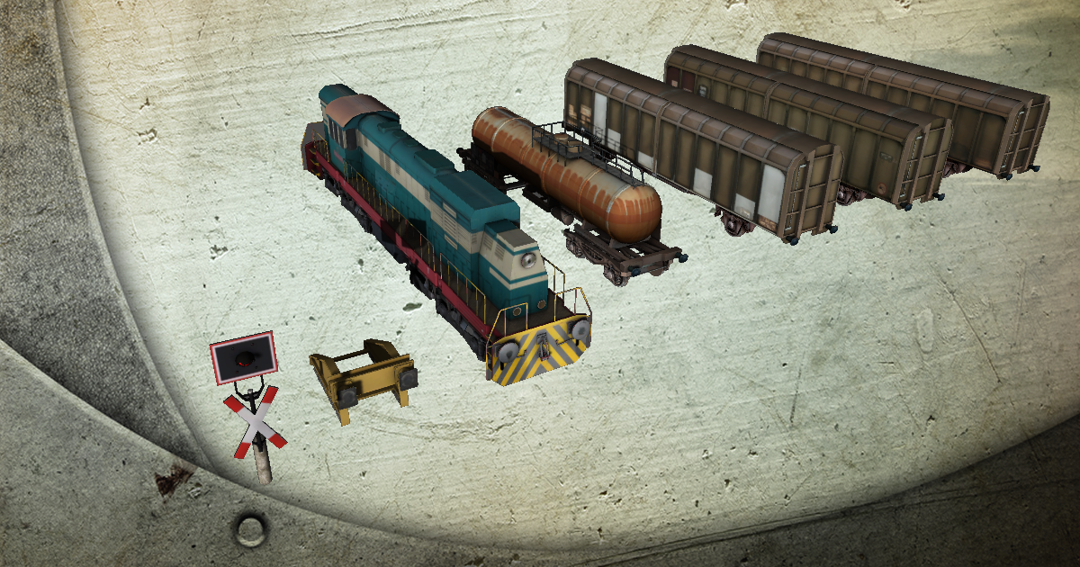 Train Collection | 3D Land | Unity Asset Store