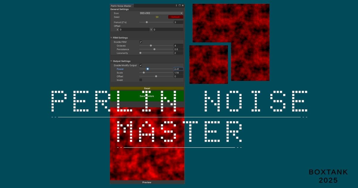 Perlin Noise Master | Utilities Tools | Unity Asset Store