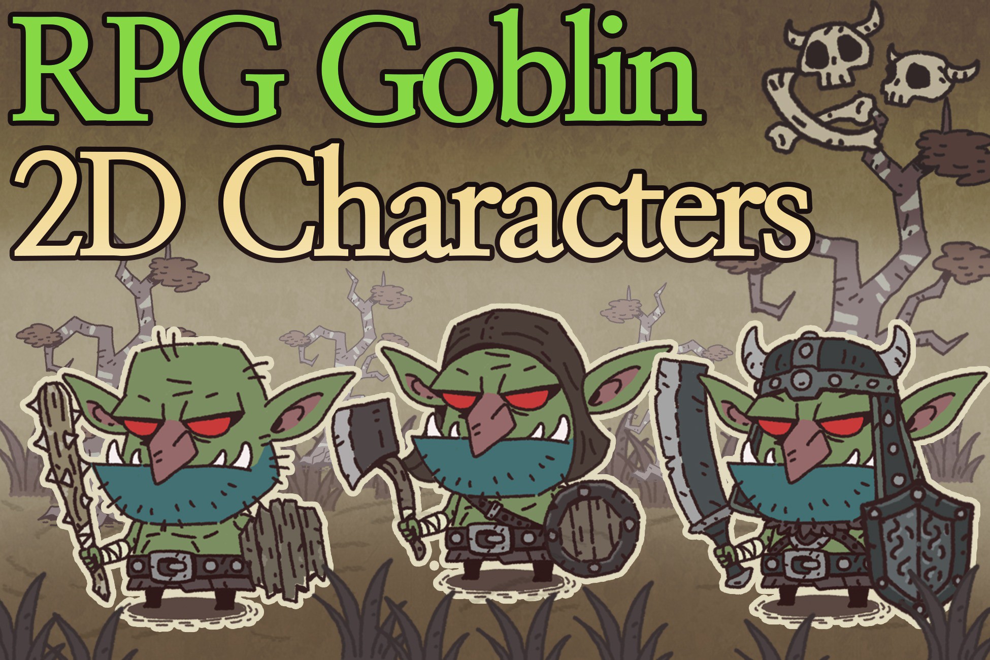 RPG Goblin 2d characters | 2D Characters | Unity Asset Store