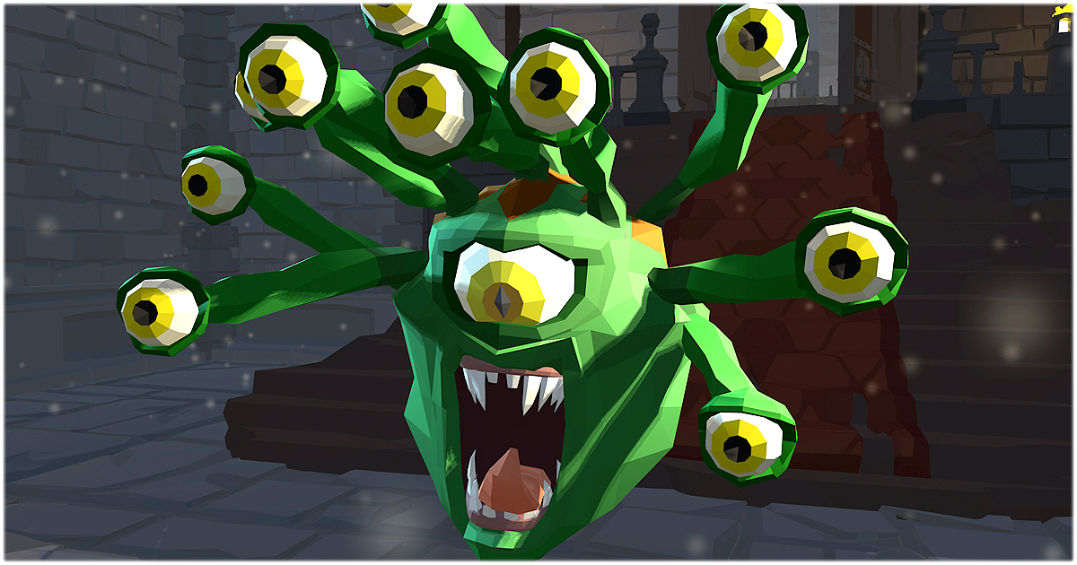 Low Poly Character - Gazer - Fantasy RPG | 3D Creatures | Unity Asset Store