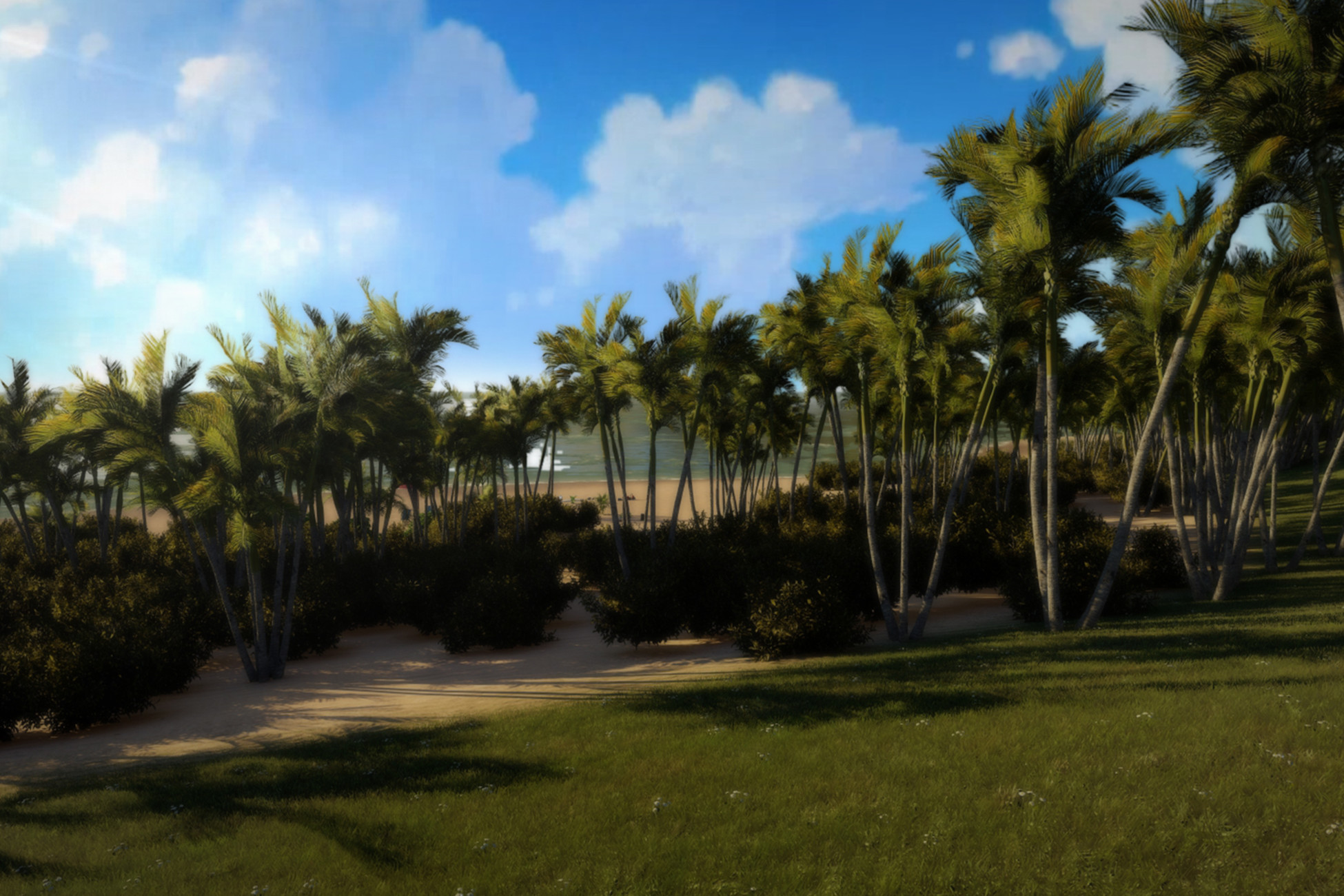 Beach backgrounds for visual novels, dating sims, and more. | 2D ...