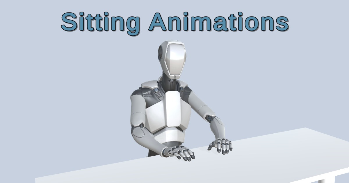 Sitting Animations Pack | 3D Animations | Unity Asset Store
