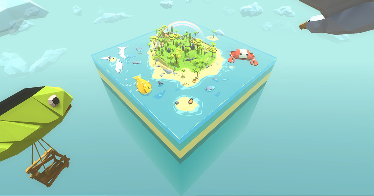LowPoly Island for Survives | 3D Fantasy | Unity Asset Store