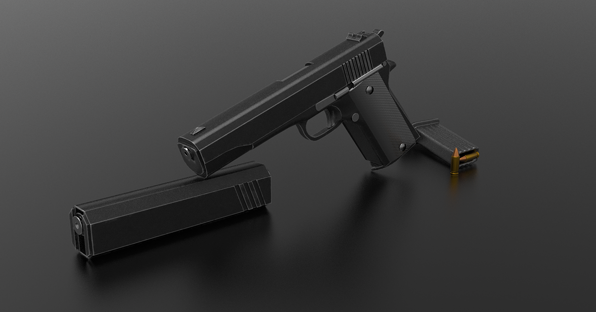 Pistol Gun | 3D Guns | Unity Asset Store