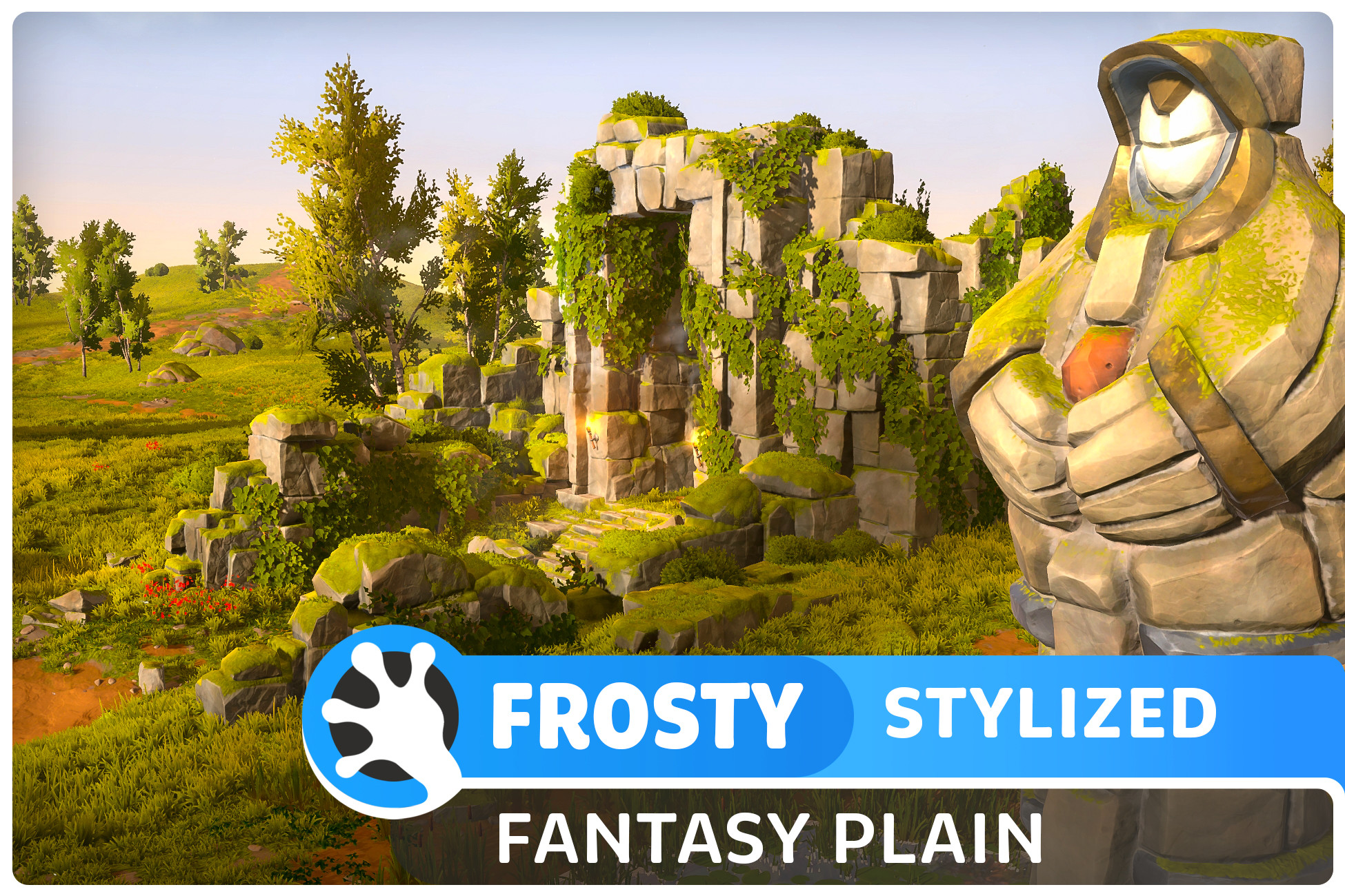 STYLIZED Fantasy Plain ULTIMATE PACK - 3D Assets by FrostyFroggs | 3D ...