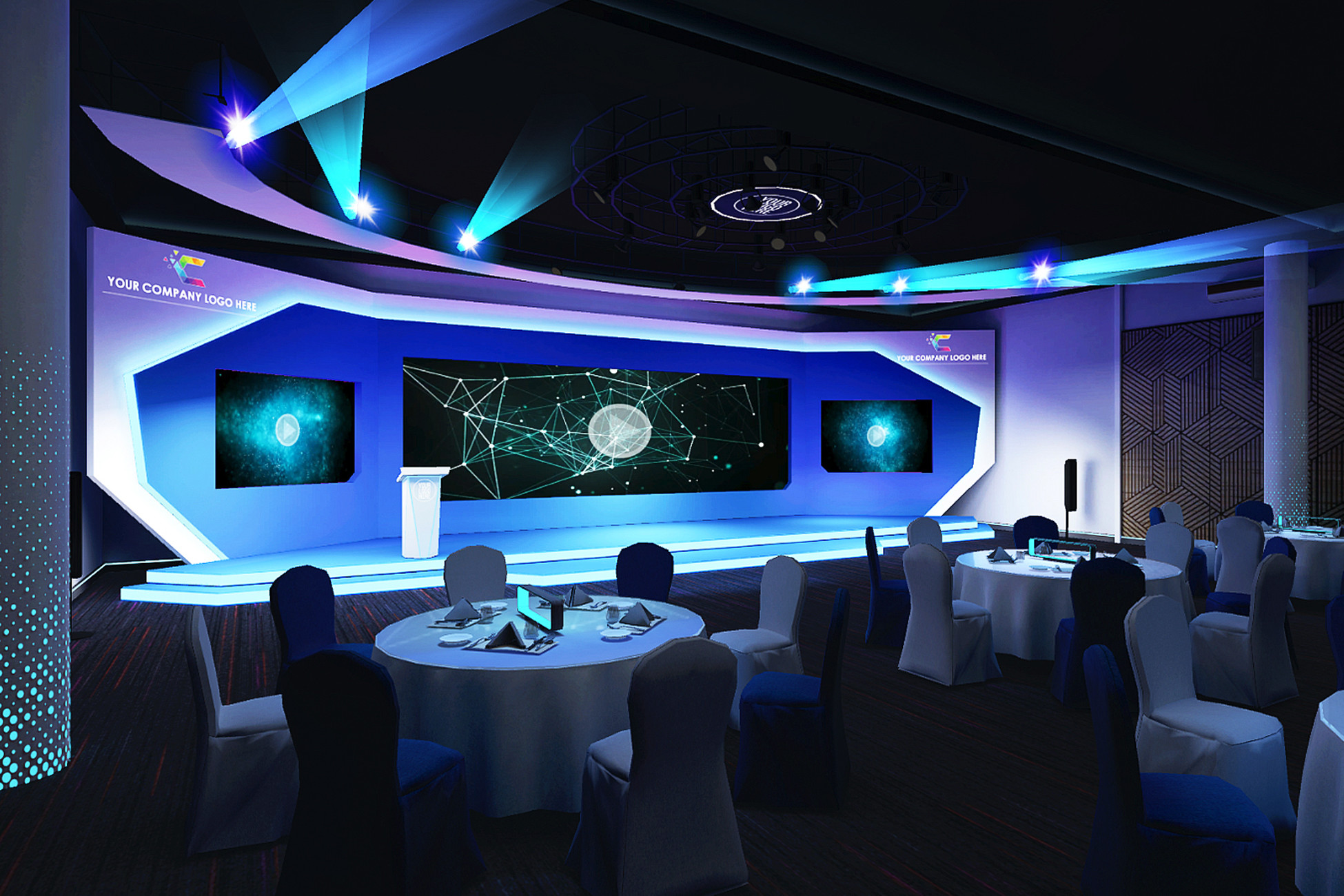 Event Hall | 3D Environments | Unity Asset Store