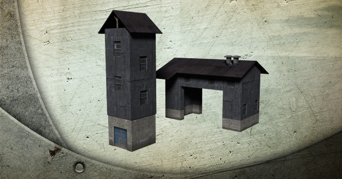 Old Sawmill Props | 3D 산업도구 | Unity Asset Store