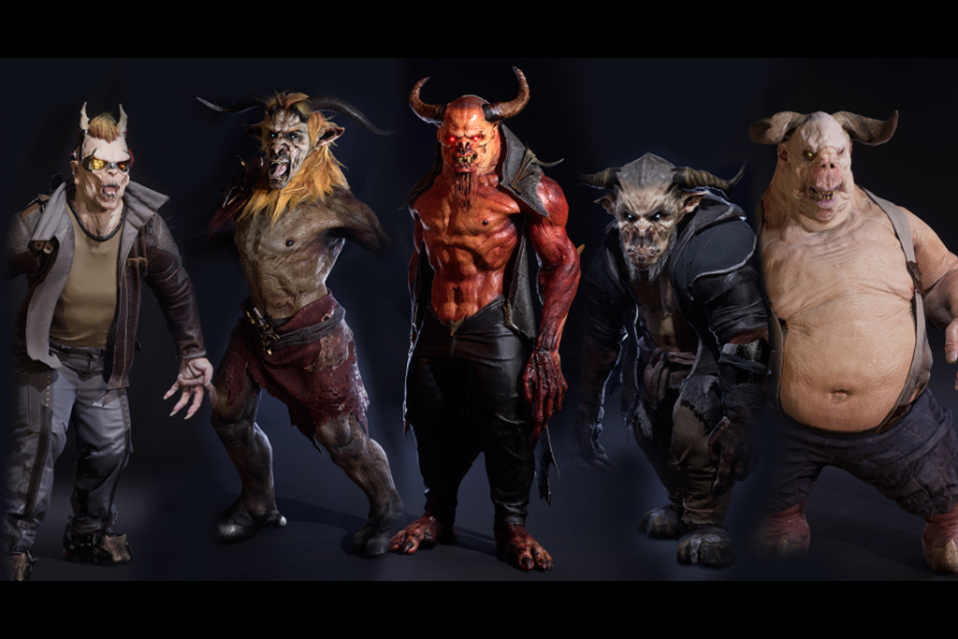 Monstrous Demons Bundle | Characters | Unity Asset Store