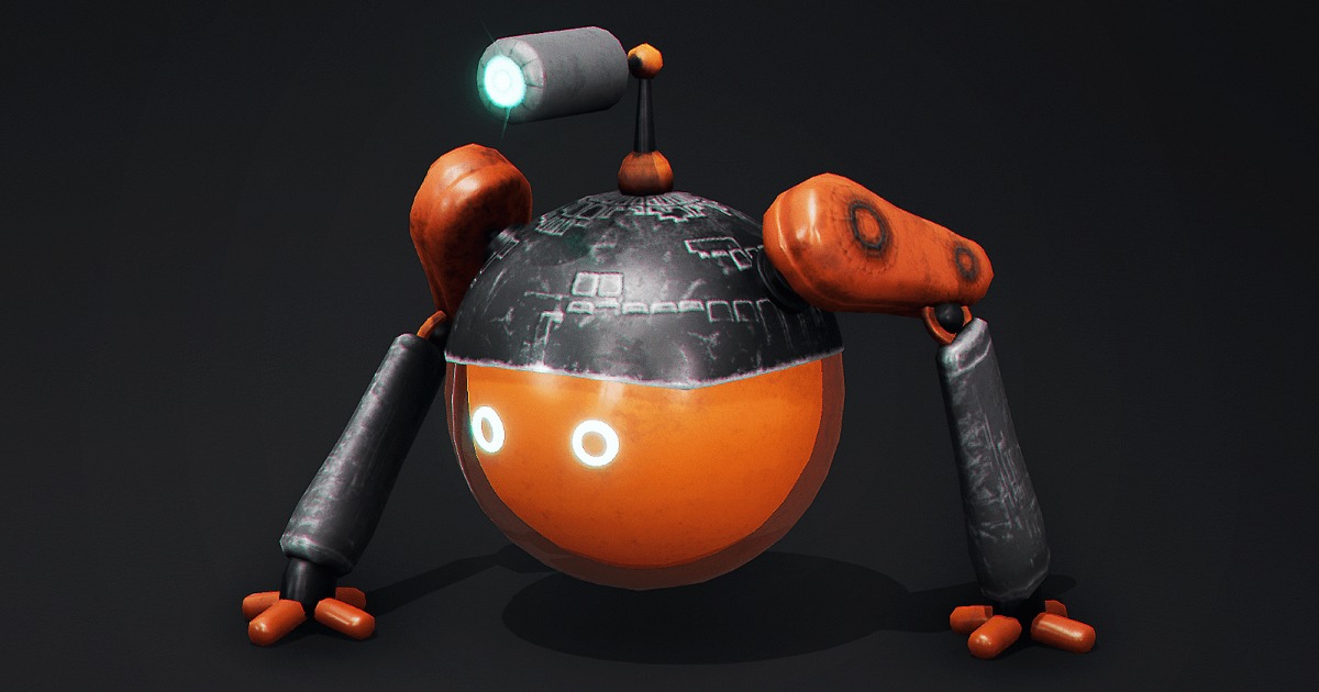 Robot Lantern / Scanner | 3D Robots | Unity Asset Store