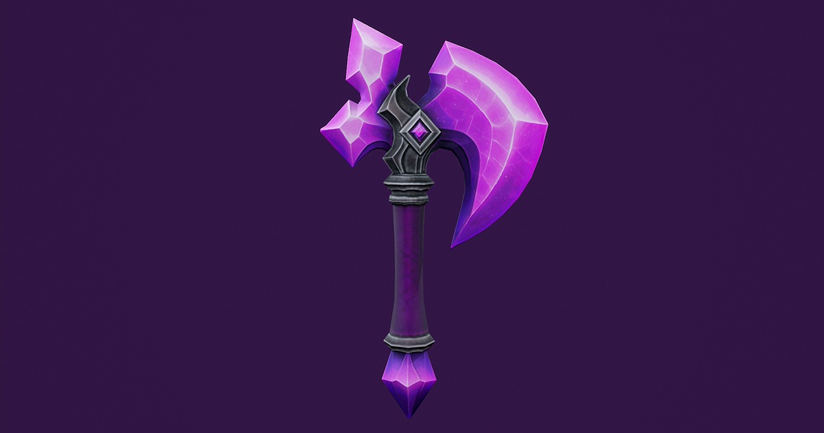 Magic Axe - Game Ready Weapon | 3D 武器 | Unity Asset Store