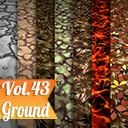 Texture Set Vol.43 Hand Painted Ground Mix
