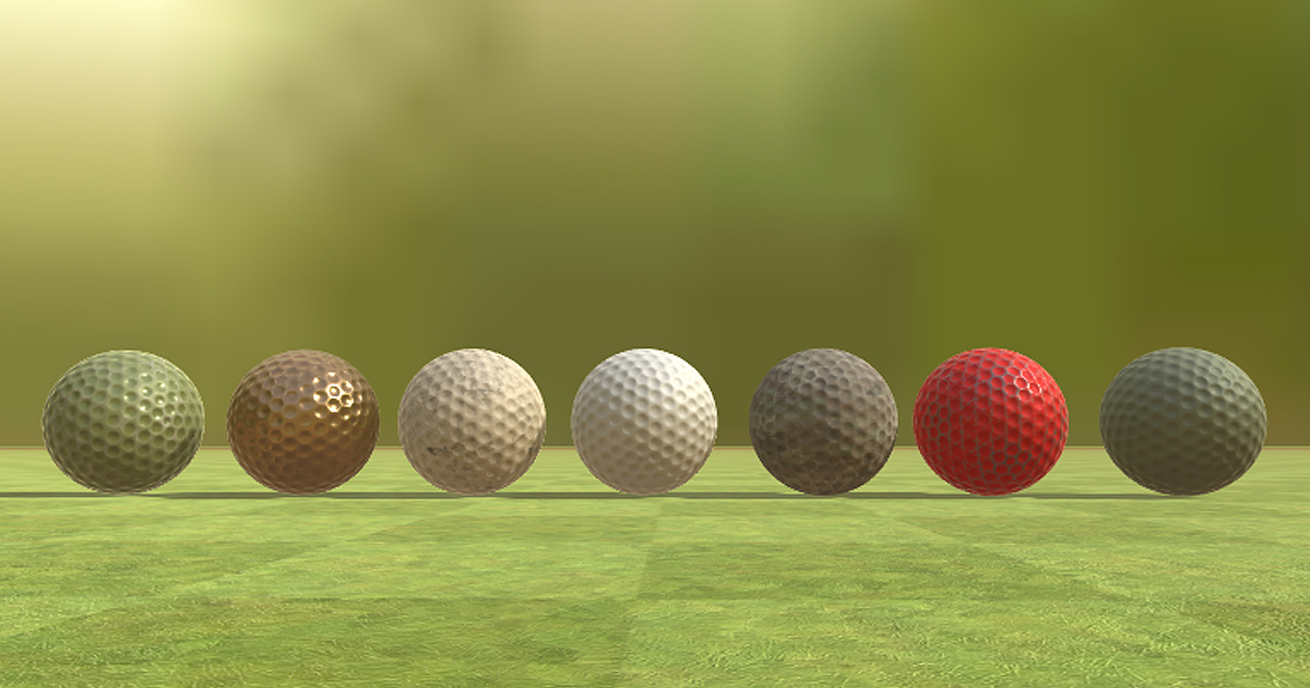 Golf Ball pack | 3D Props | Unity Asset Store