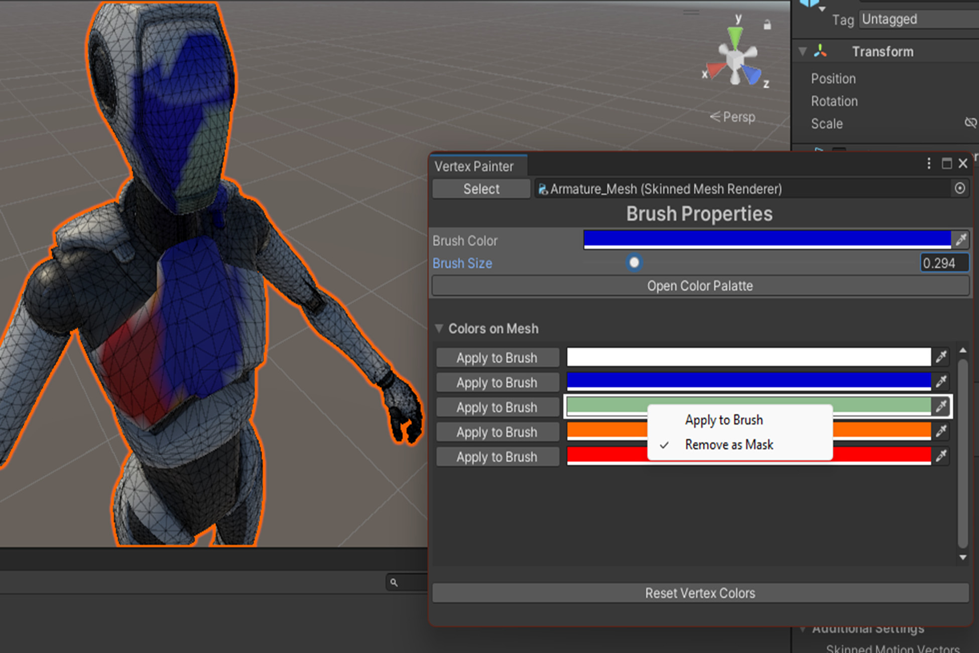 Vertex Painter | Painting | Unity Asset Store