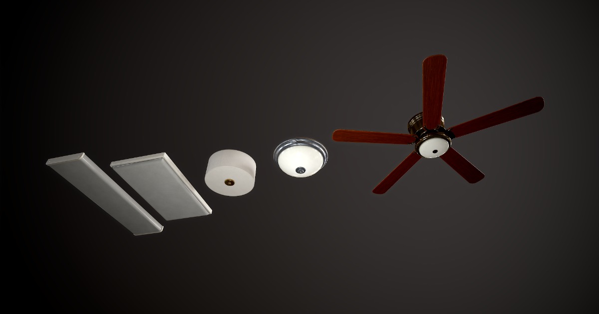 Ceiling Light Set | 3D 전자제품 | Unity Asset Store