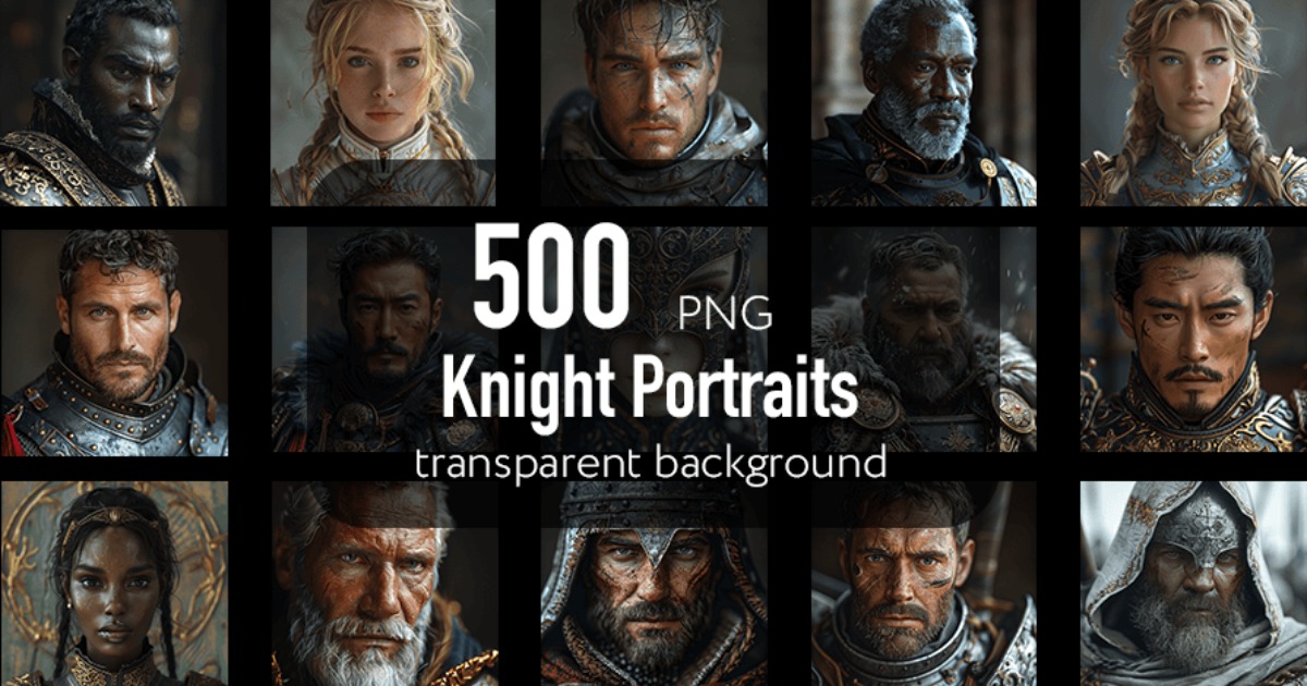 Knight portraits | 2D | Unity Asset Store