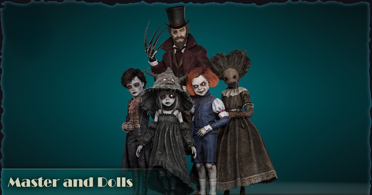 Master and dolls | 3D Humanoids | Unity Asset Store