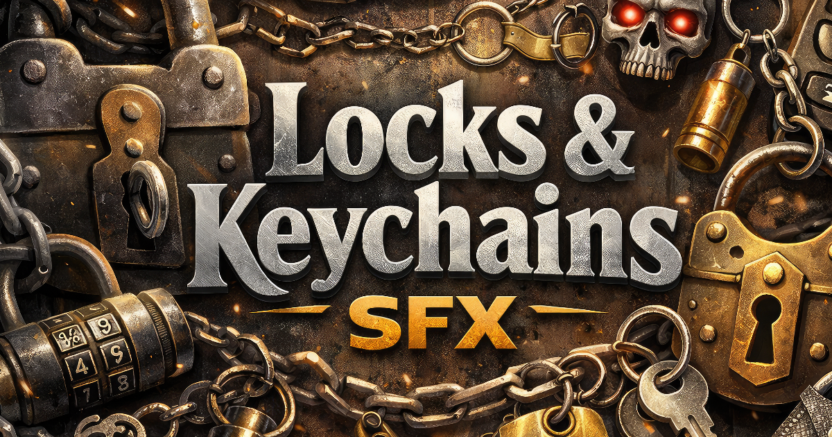 Locks and Keychains SFX | Foley Sound FX | Unity Asset Store