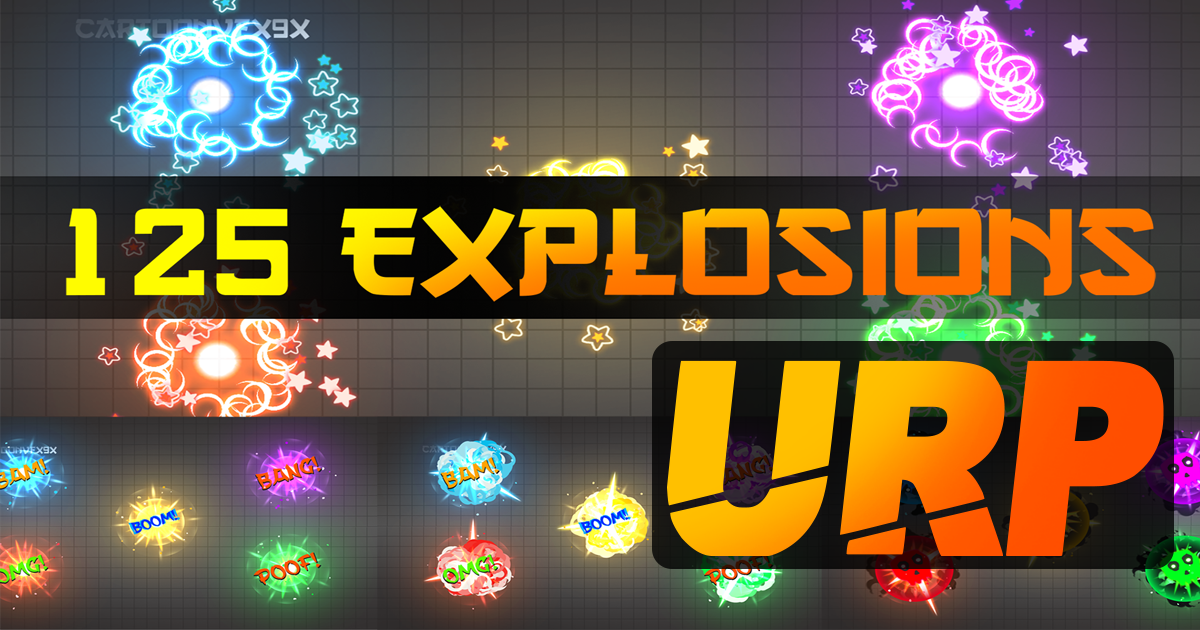 Cartoon Explosion URP | Fire & Explosions | Unity Asset Store