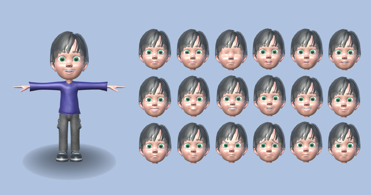 Character Boy 01 RIG AR VR | 3D Characters | Unity Asset Store