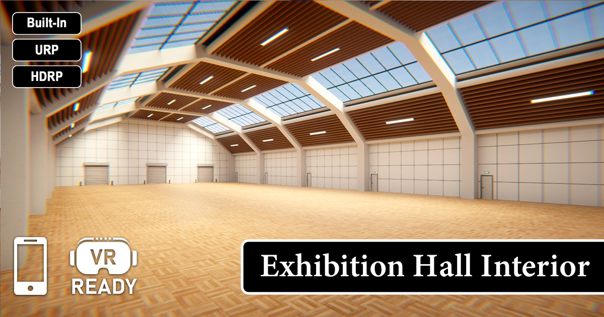 Exhibition Hall Interior | 3D Environments | Unity Asset Store
