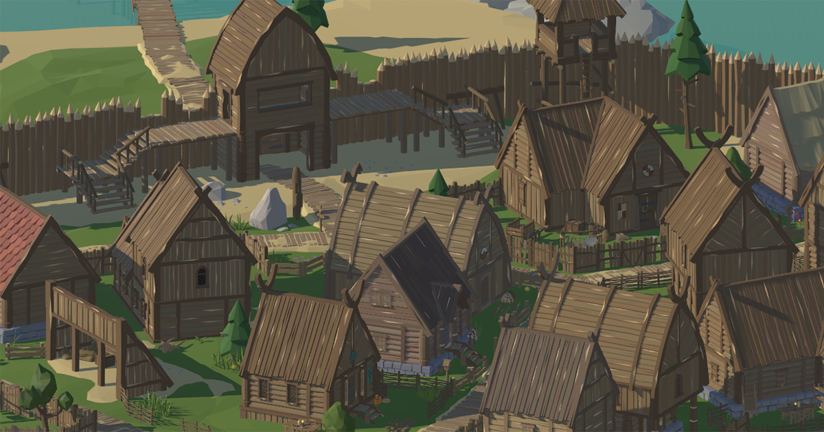 RPG Poly Pack - Slavic Town | 3D Historic | Unity Asset Store