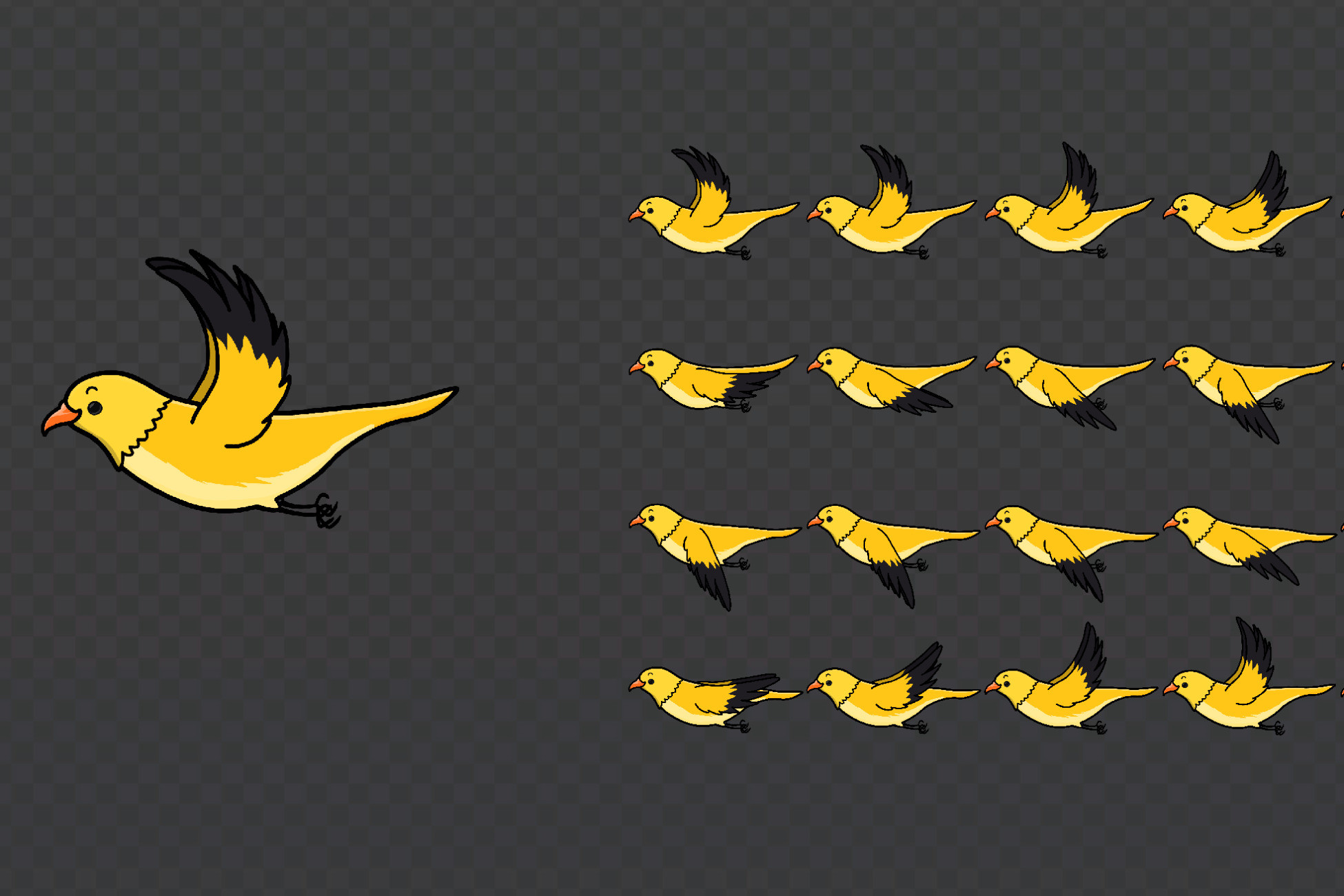 Birds #5 (Pigeon's & Sparrows) | 2D | Unity Asset Store