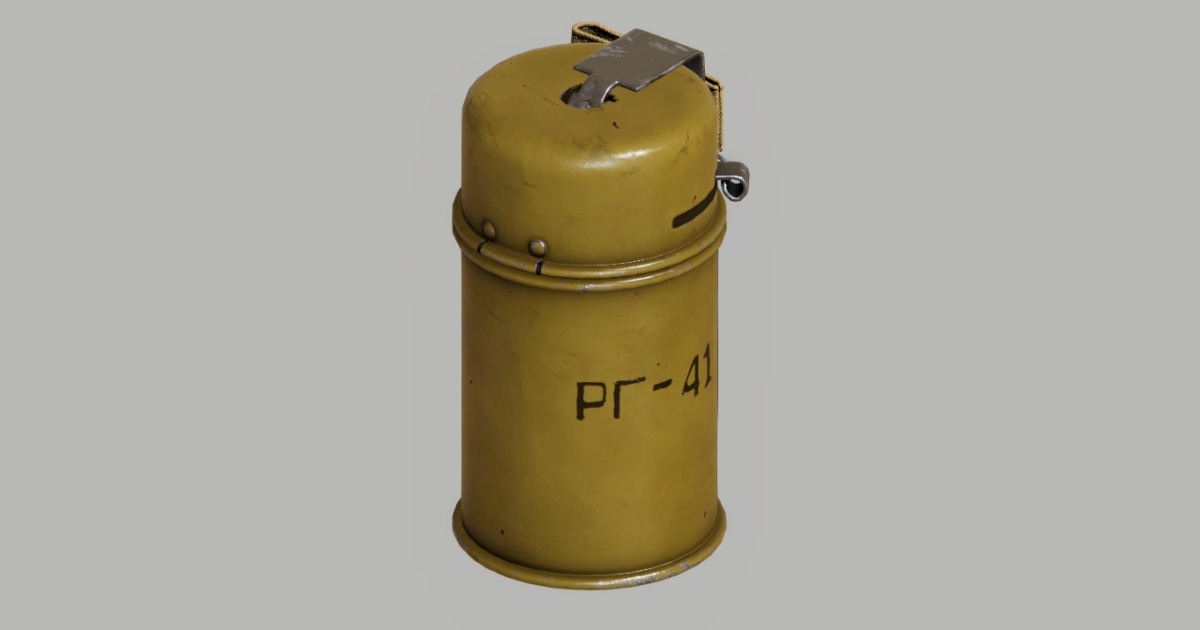 Grenade "RG-41" | 3D Weapons | Unity Asset Store