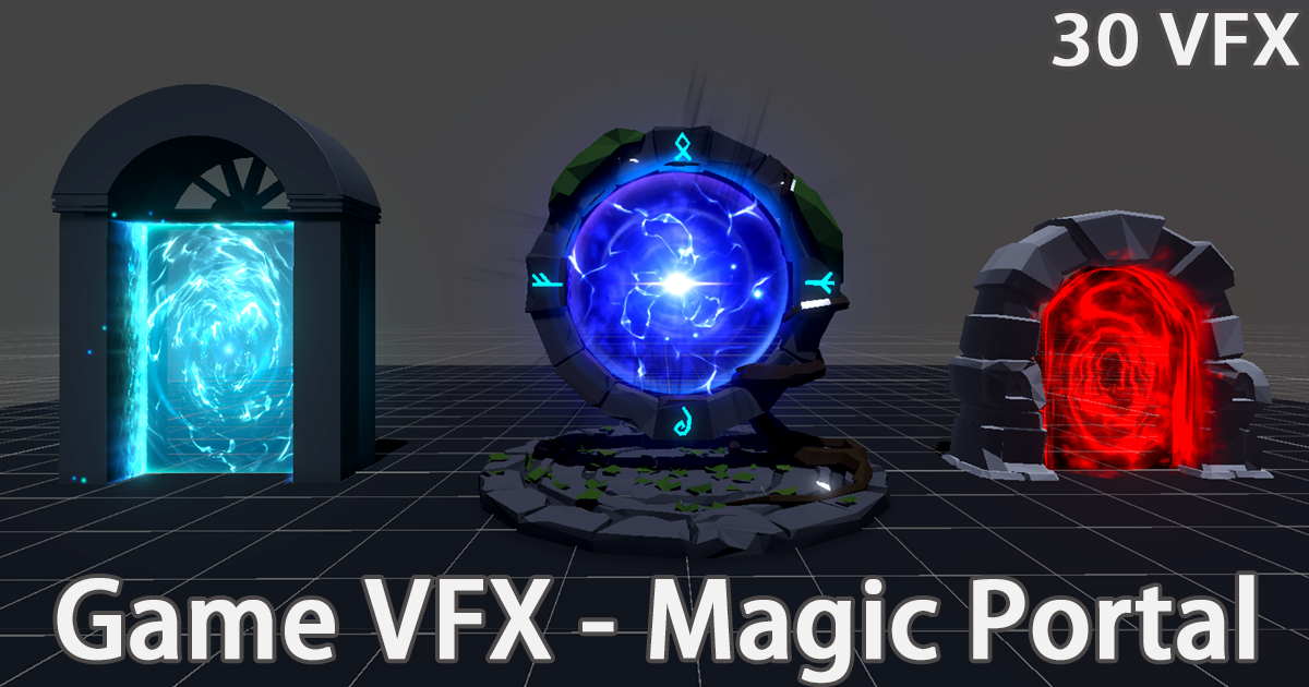 Game VFX - Magic Portal | Particles/Effects | Unity Asset Store