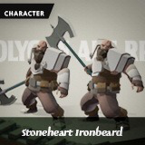 [Polygon Art RPG] Stoneheart Ironbeard