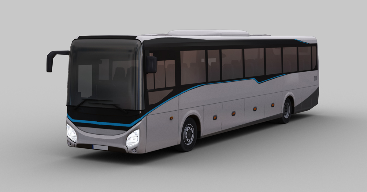 City Bus With Interior 12 | 3D Land | Unity Asset Store