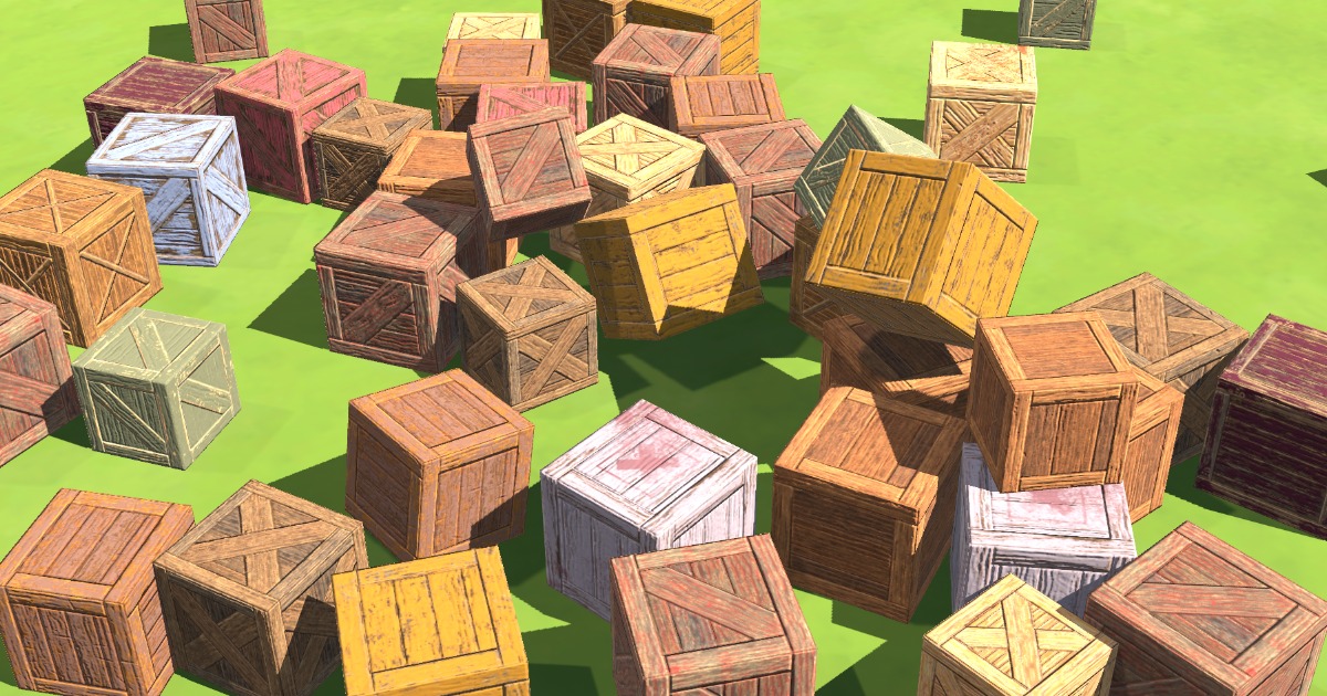 Hyper Props - Crates Pack 01 | 3D Props | Unity Asset Store