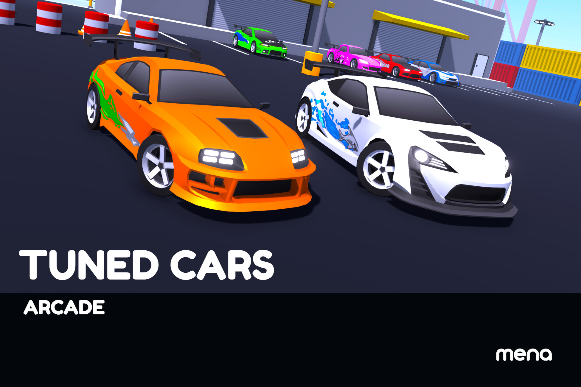 ARCADE: Street Tuned Cars | 3D Land | Unity Asset Store