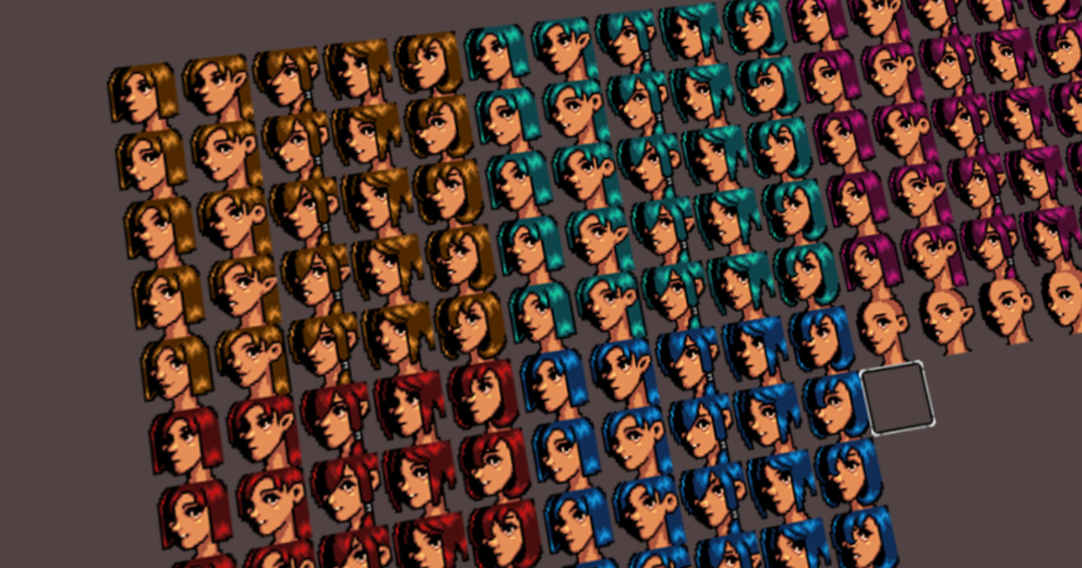 Unique Free Portraits [32x32] | 2D Characters | Unity Asset Store