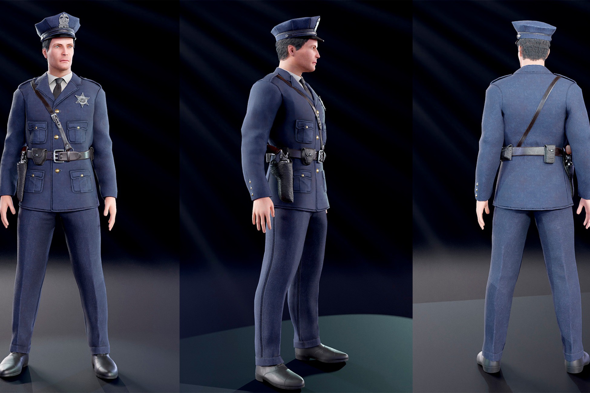 Policeman. | Characters | Unity Asset Store