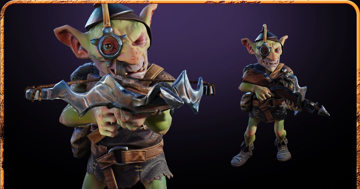 Goblin Archer Stylized | 3D Creatures | Unity Asset Store