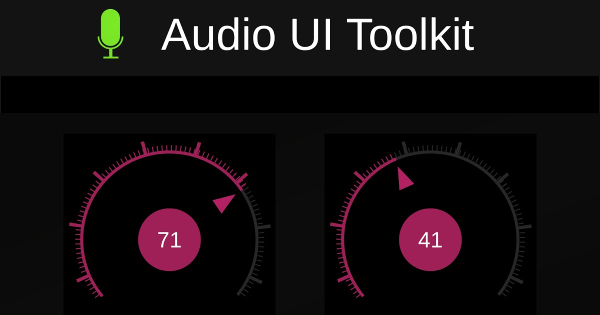 Audio UI Widgets | 2D GUI | Unity Asset Store