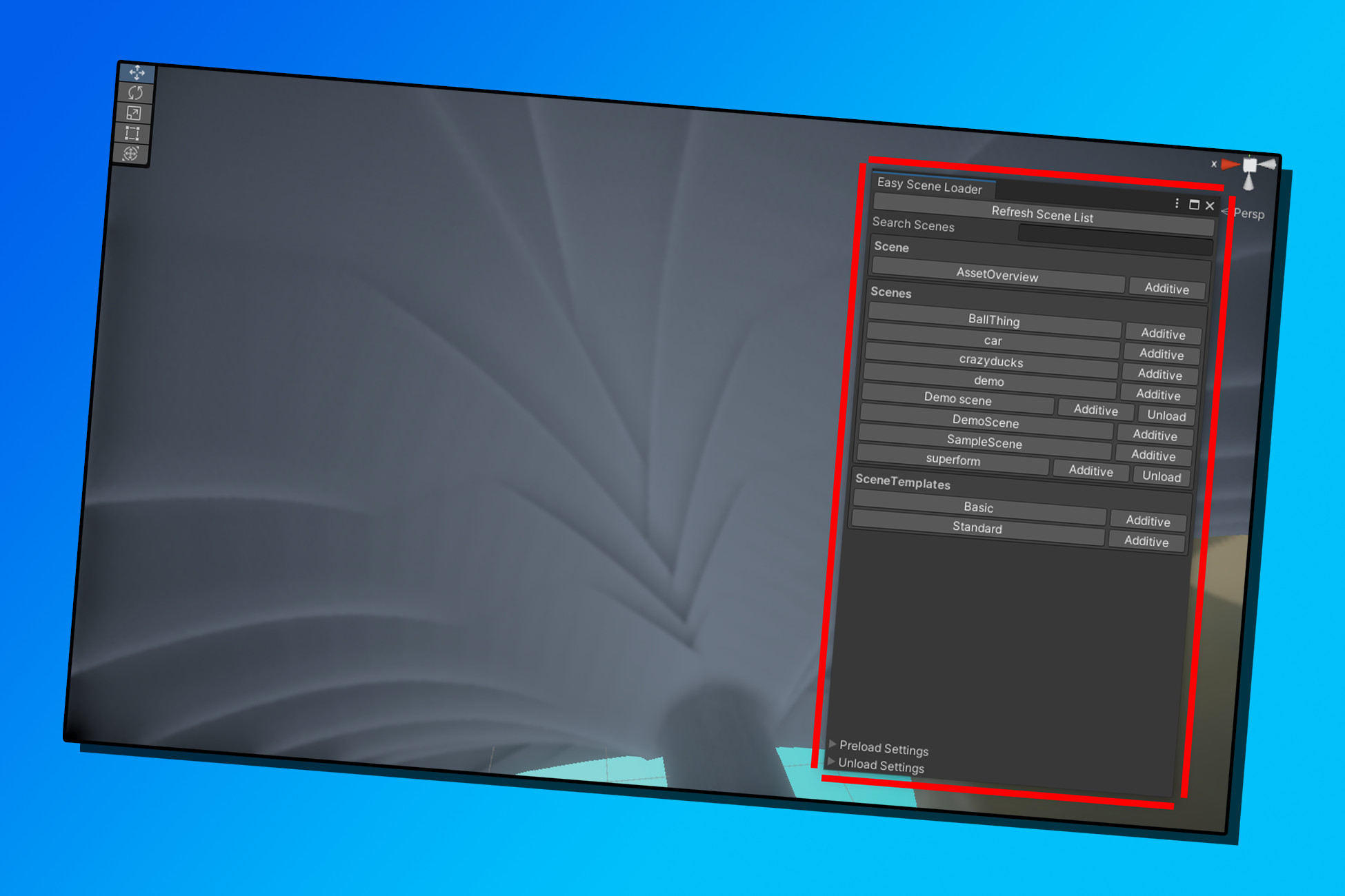 Easy Scene Manager Utilities Tools Unity Asset Store