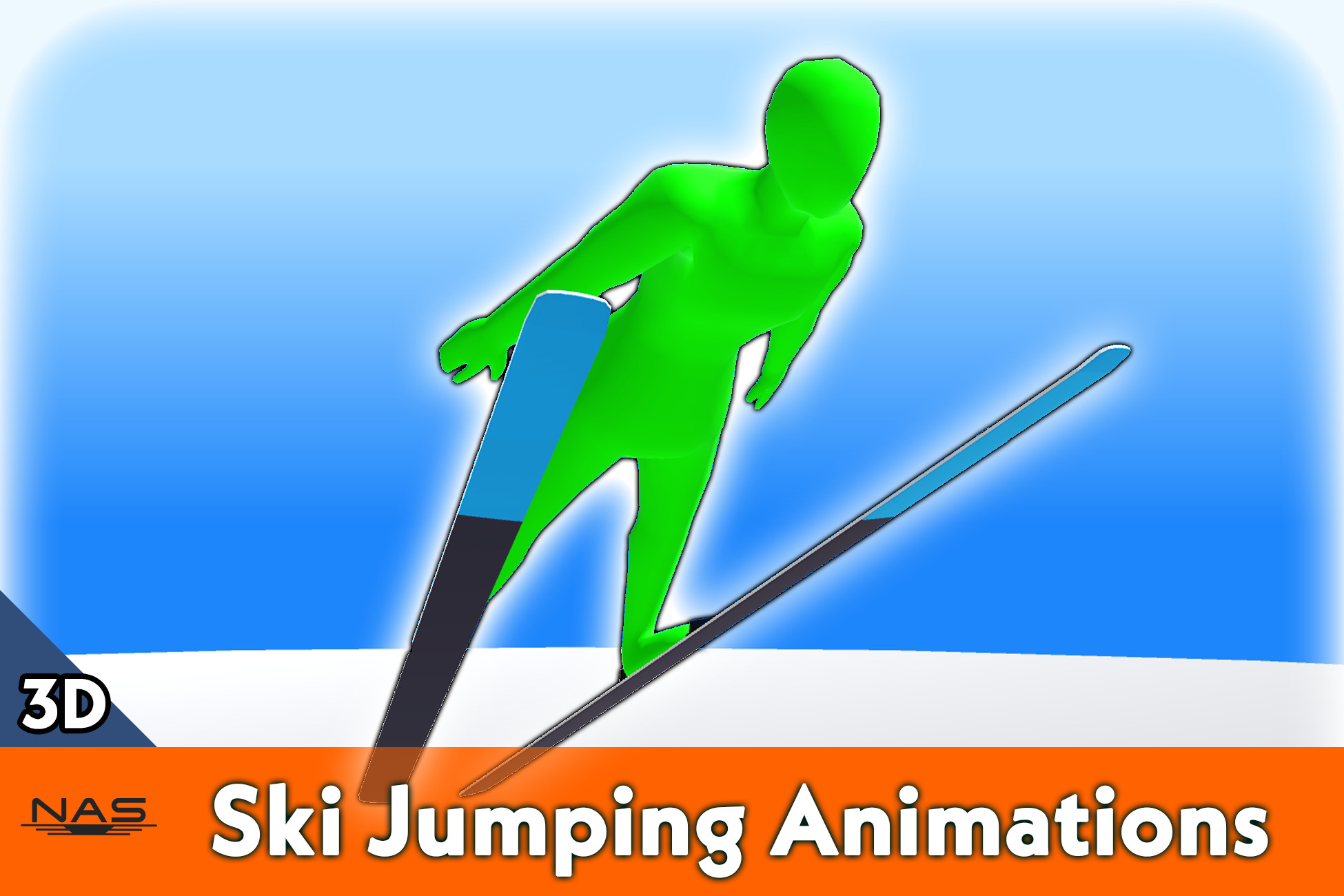 Ski Jumping Animations | 3D Animations | Unity Asset Store