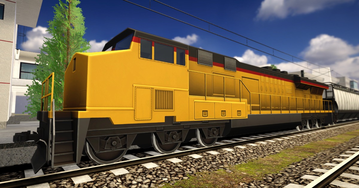Locomotive 08 | 3D Land | Unity Asset Store
