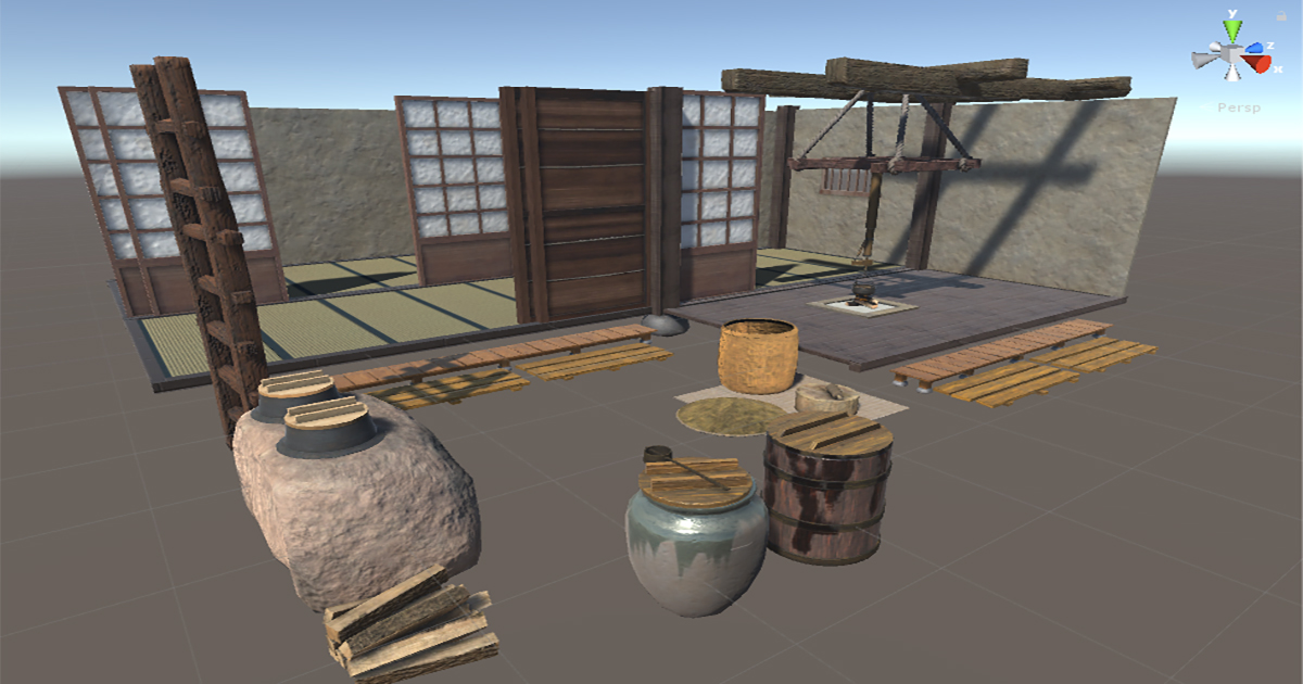 Japanese Room Pack | 3D Characters | Unity Asset Store