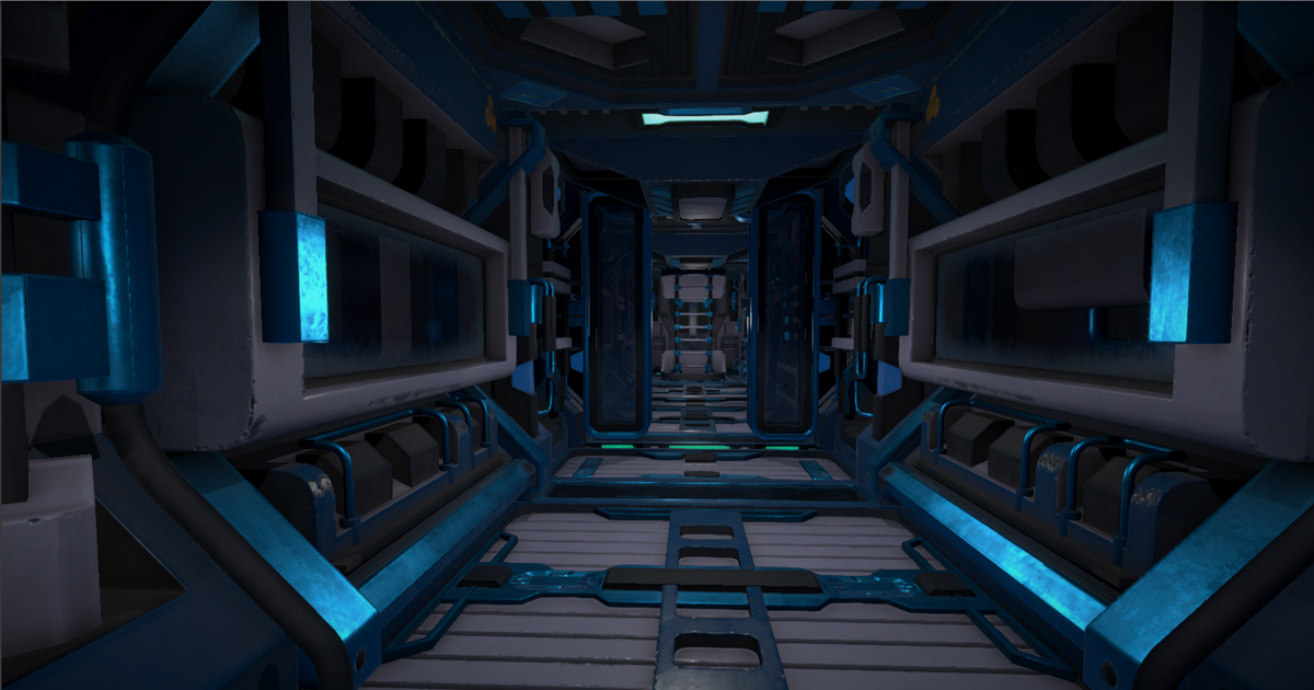 Modular sci-fi Environment F_C3 | 3D Sci-Fi | Unity Asset Store