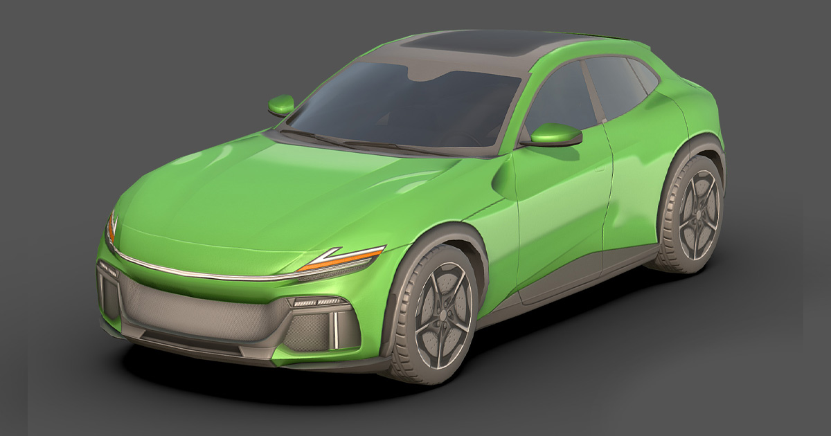 City Low Poly Car 5 | 3D Land | Unity Asset Store