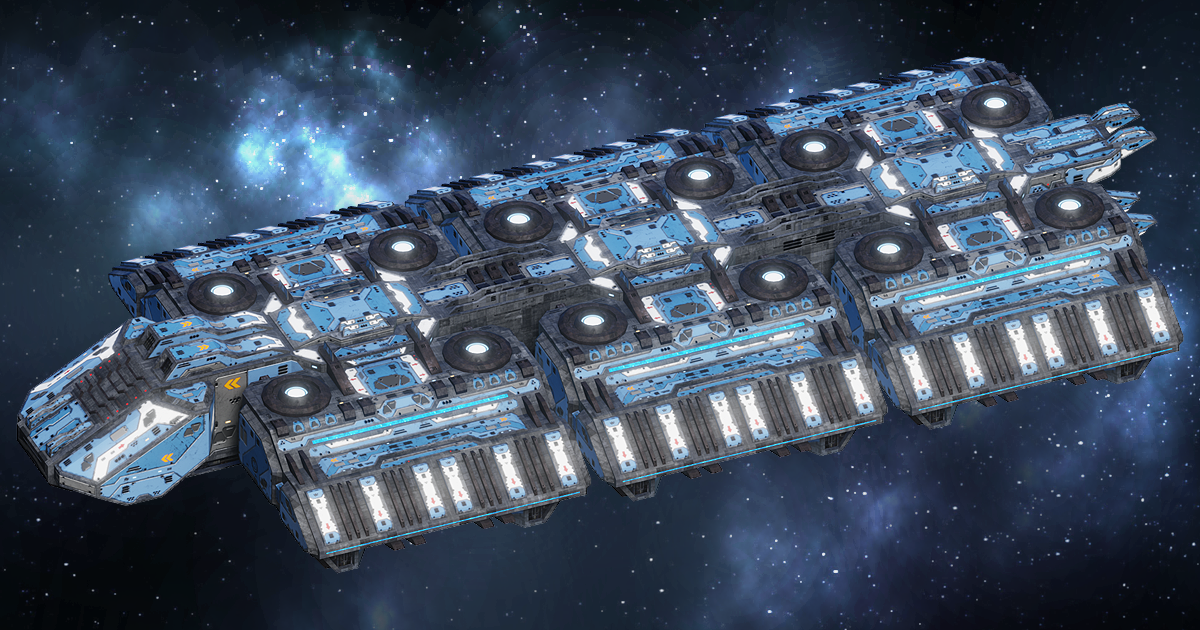 Spaceship Passenger Transport | 3D Space | Unity Asset Store