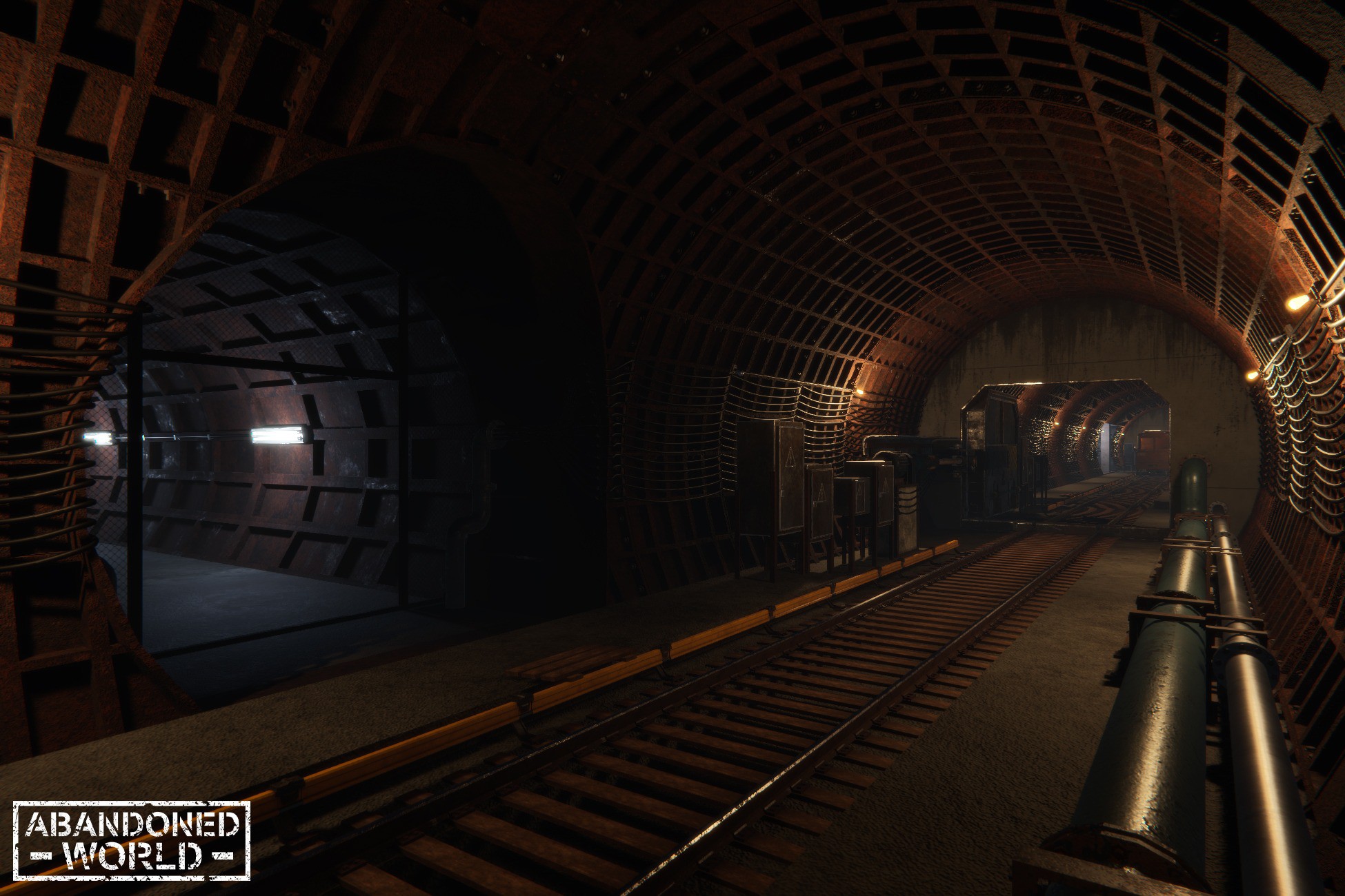 Modular Subway Tunnels | 3D Industrial | Unity Asset Store