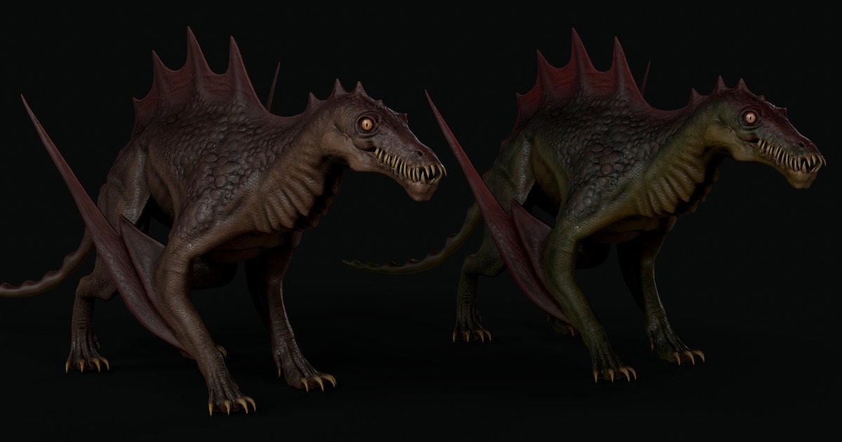 Fantasy Beast 02 | 3D Creatures | Unity Asset Store